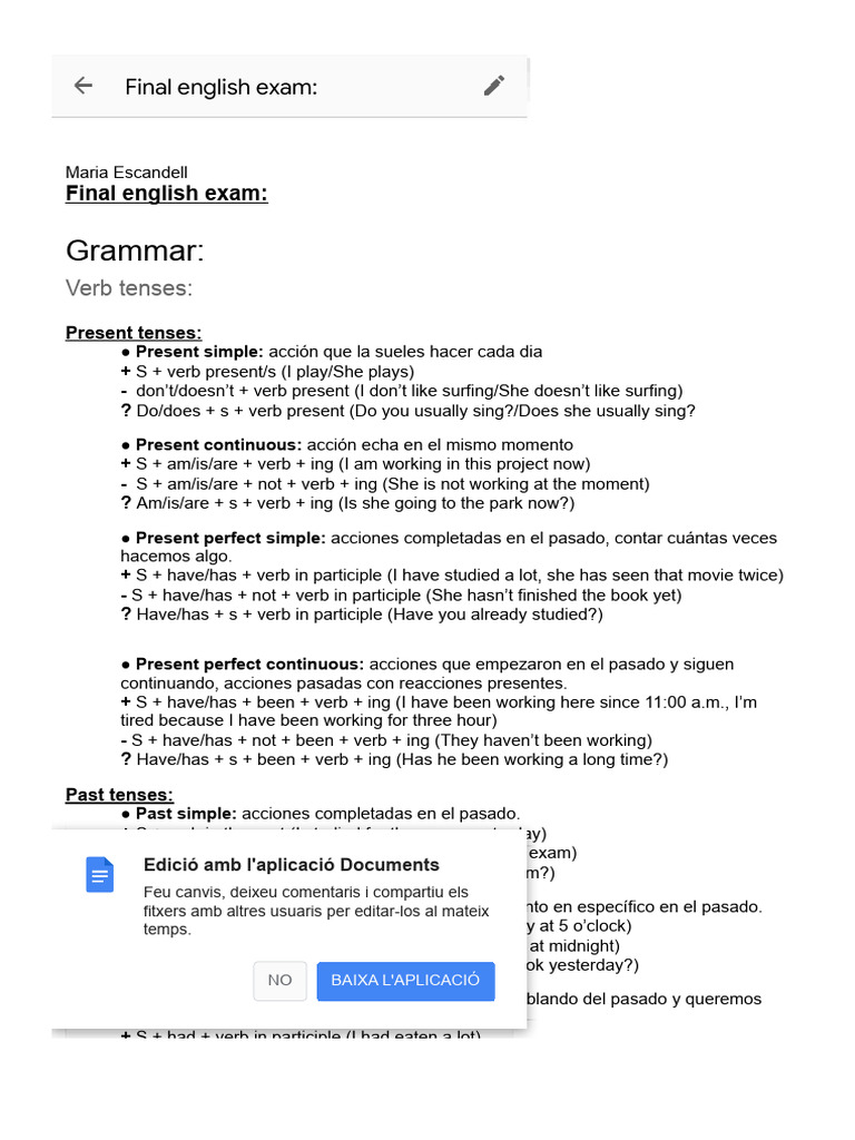 Final English Exam | PDF | Linguistic Morphology | Linguistic Typology