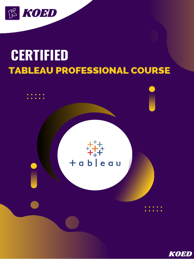 Tableau Professional | PDF | Data | Computing