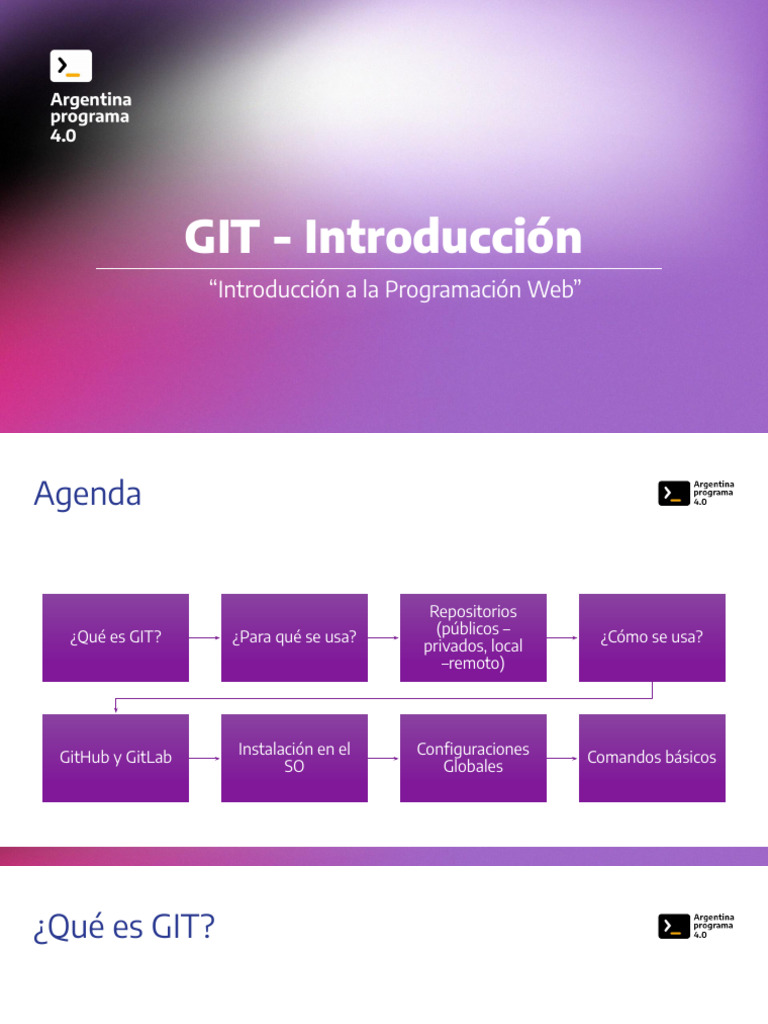 Clase 08 - GIT - Introducción | PDF | Control de versiones | Archivo de ... Clase 08 - GIT - Introducción | PDF | Control de versiones | Archivo de ...