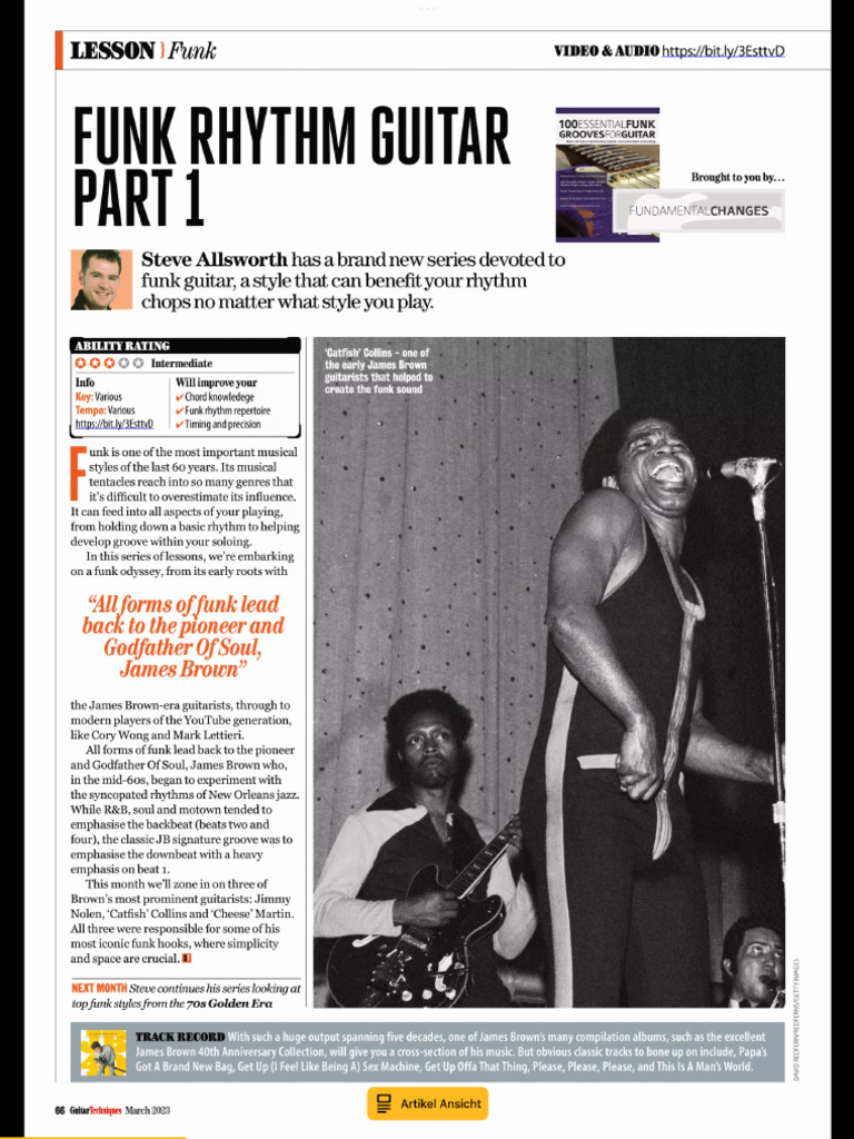 Funk Rhythm Guitar | PDF