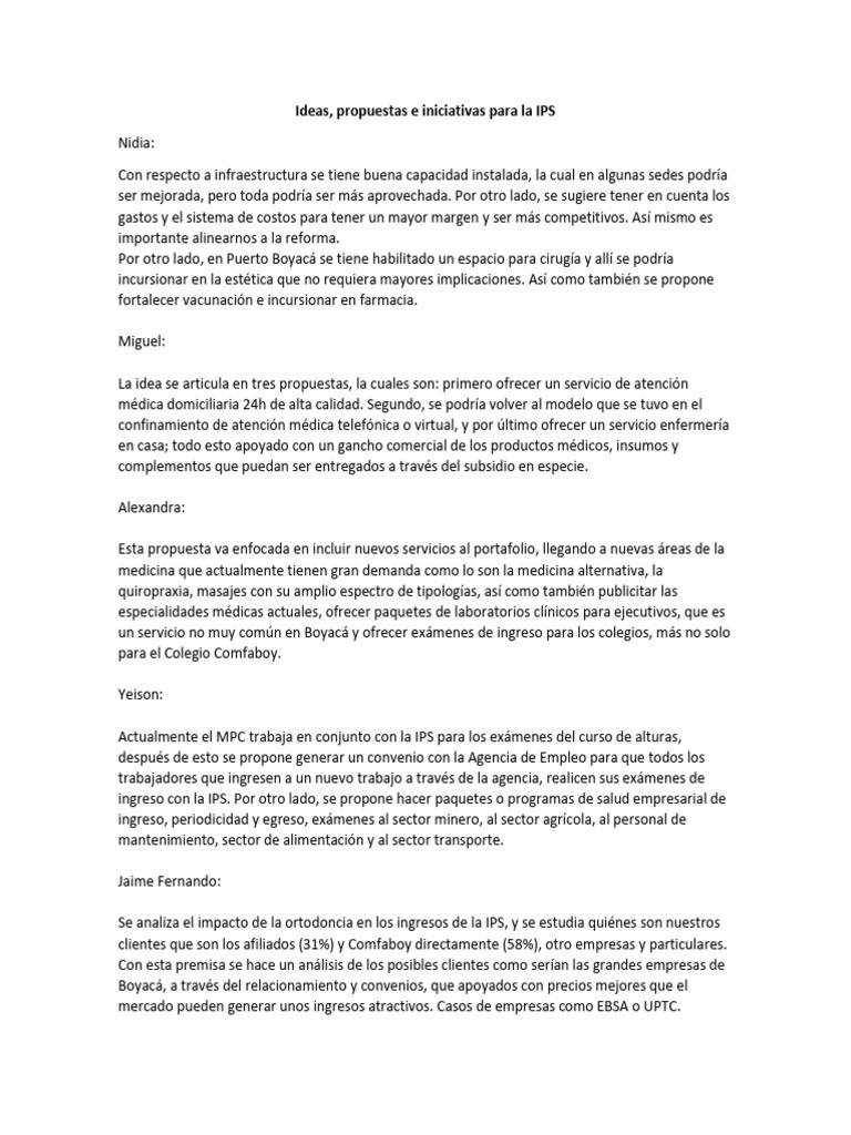 IPS Ideas | PDF | Business | Marketing