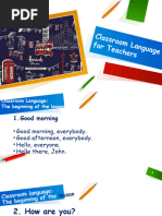 English Speaking Pattern | PDF