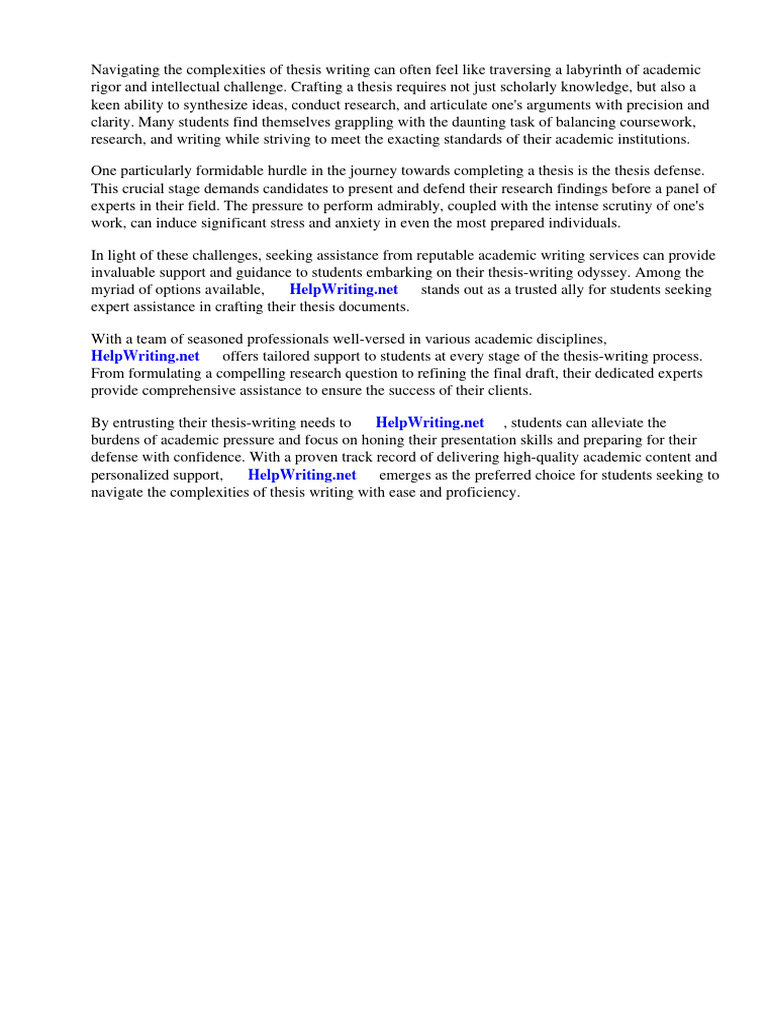 Thesis Defense Cartoon | PDF | Thesis | Science