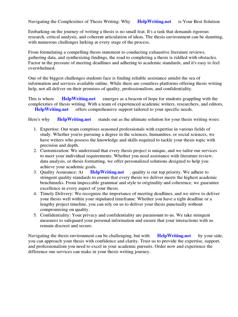 Thesis Environment | PDF | Natural Environment | Climate Change