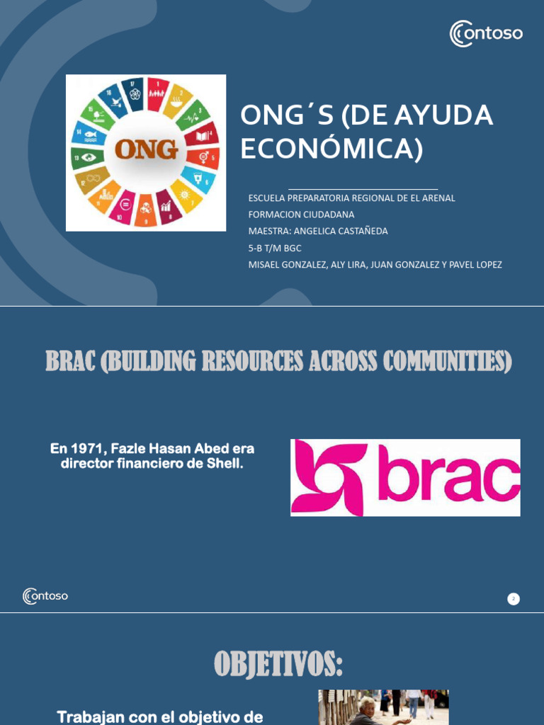 ONG BRAC y Acumen: Impacto Global | PDF