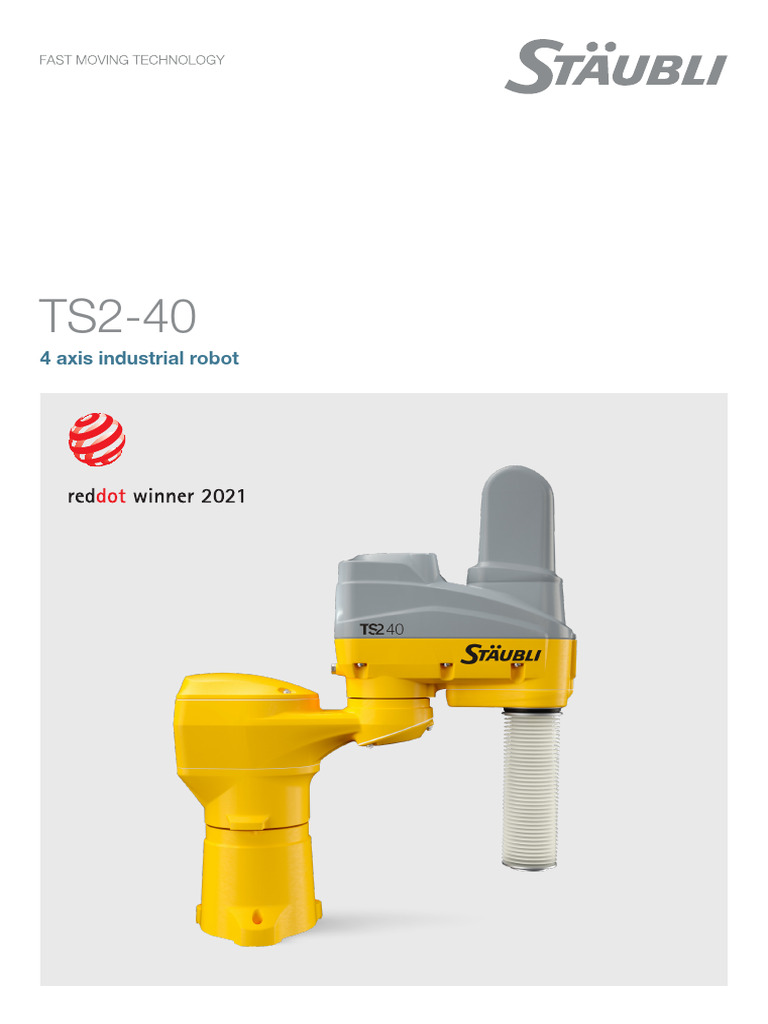 TS2 40 4 Axis Product Data Sheet EN | PDF | Electrostatic Discharge | Equipment