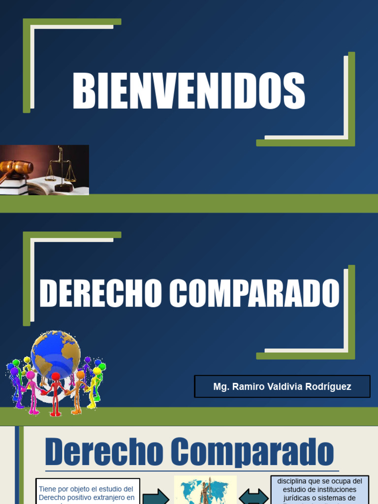 Derecho Comparado 1 | PDF | Ley comparativa | Evolución