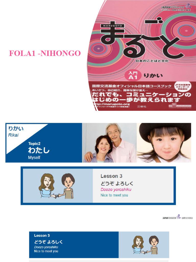 FOLA 1 - T2 L3 RikaiPPT | PDF