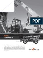 JLG 1255 Telehandler Specifications | PDF | Horsepower | Axle