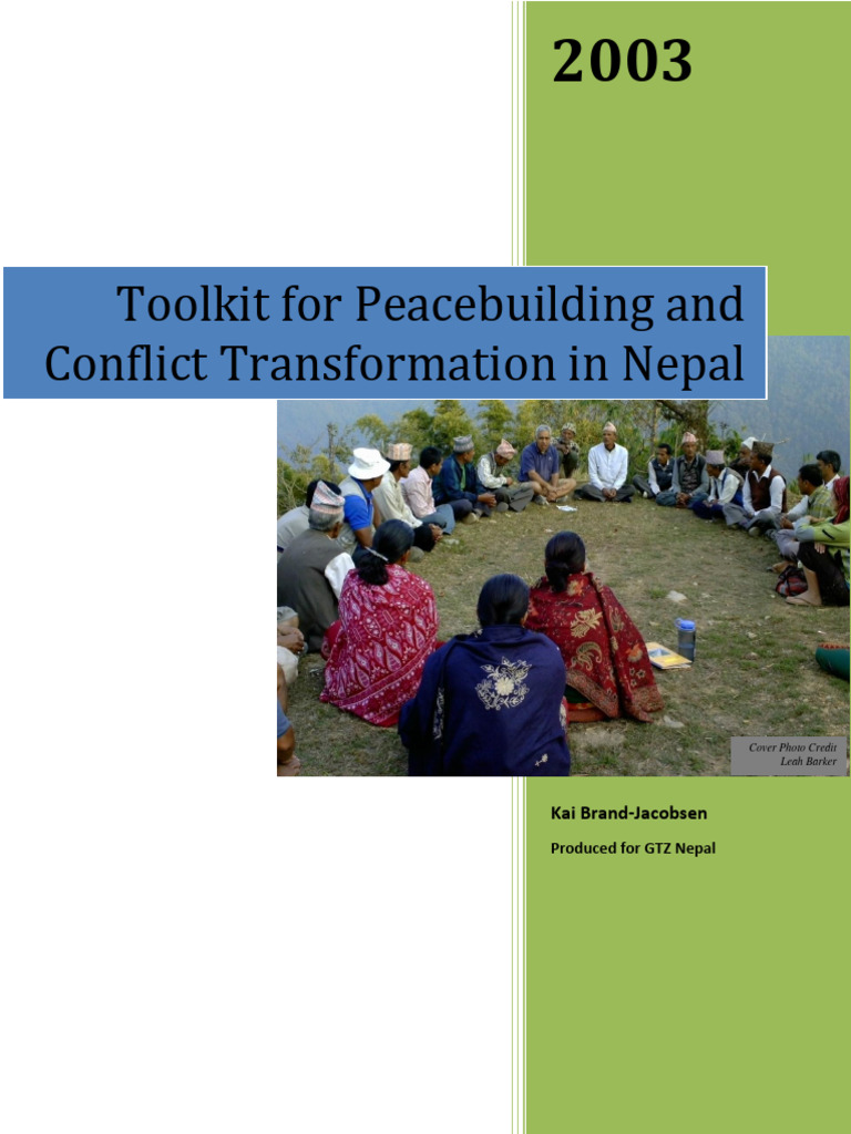 Toolkit For Peacebuilding and Conflict Transformation in Nepal - Kai ...