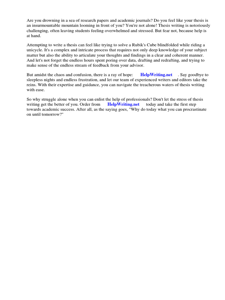 Thesis Writing Funny Quotes | PDF | Thesis | Jokes