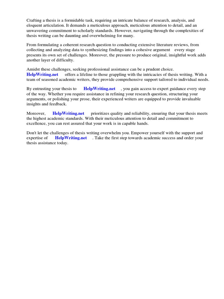 Example Thesis Template | PDF | Thesis | Abstract (Summary)