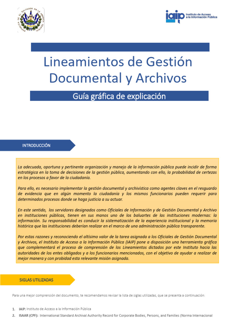 Guía Gráfica de Lineamientos GDA - M2 - 1 | PDF | Gestión de registros | Archivo de computadora