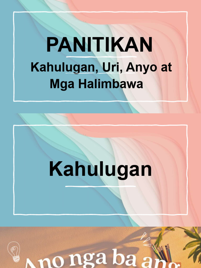 Panitikan Presentation FINAL To | PDF