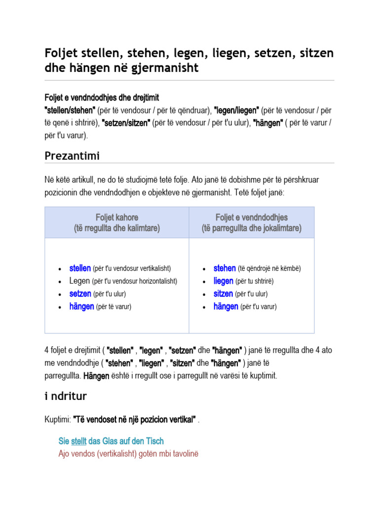 Foljet Stellen | PDF