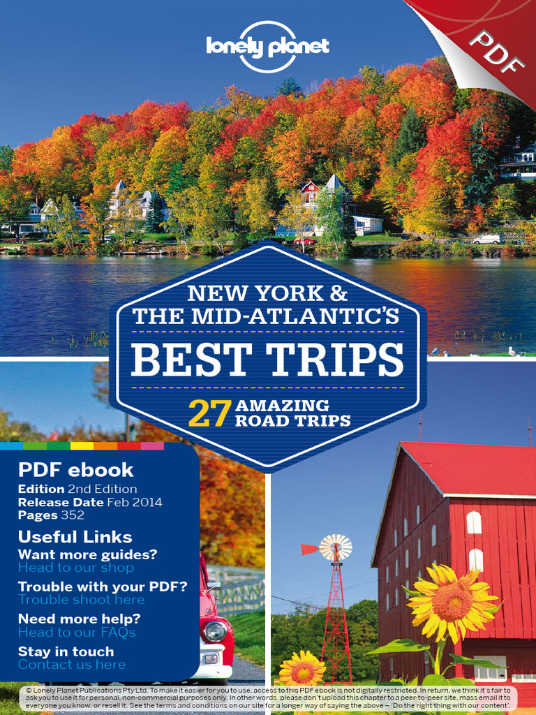 Best Road Trips: New York & Mid-Atlantic | PDF | Service Industries
