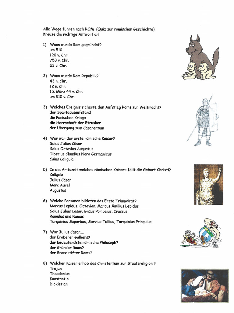 Quiz Rom | PDF