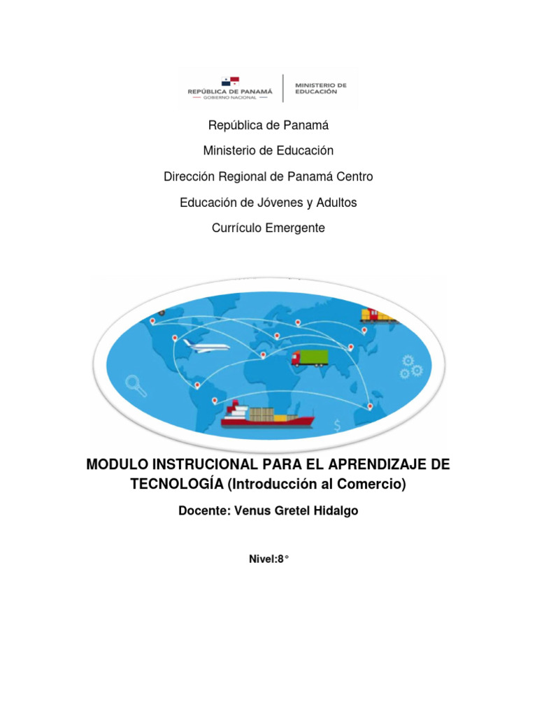 Modulo de Tecnología 8° (Introduccion Al Comercio) | PDF | Monedas | Moneda