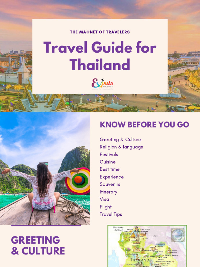 Travel Guide For Thailand | PDF | Thailand | Travel Visa