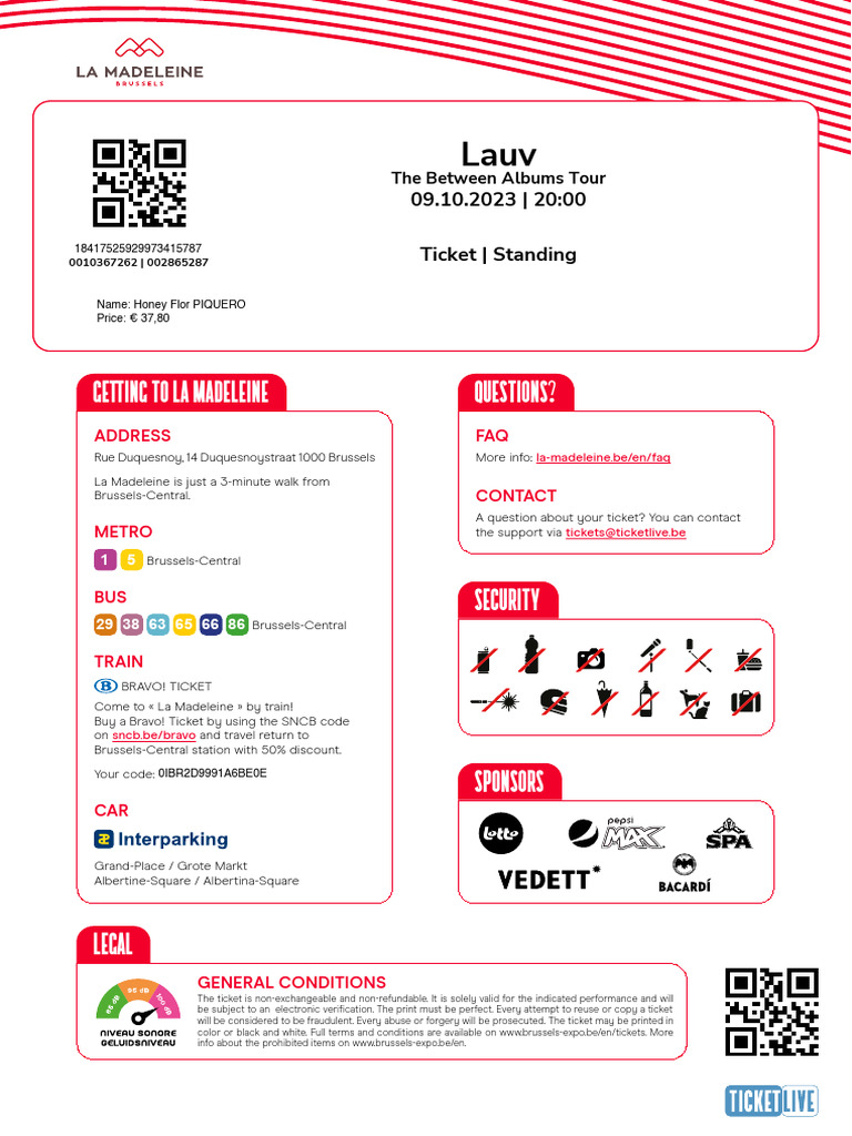 Ticket | PDF