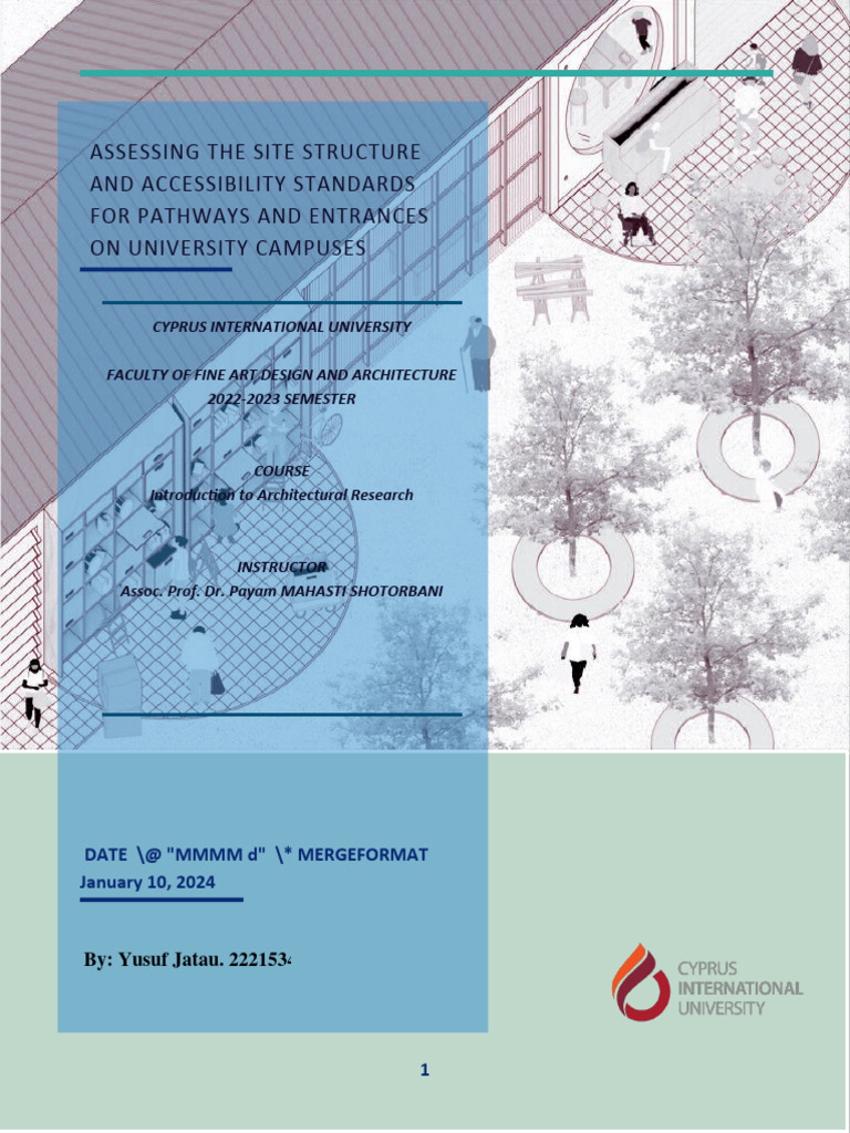 Assessing The Site Structure and Accessibility Standards For Pathways and Entrances On ...