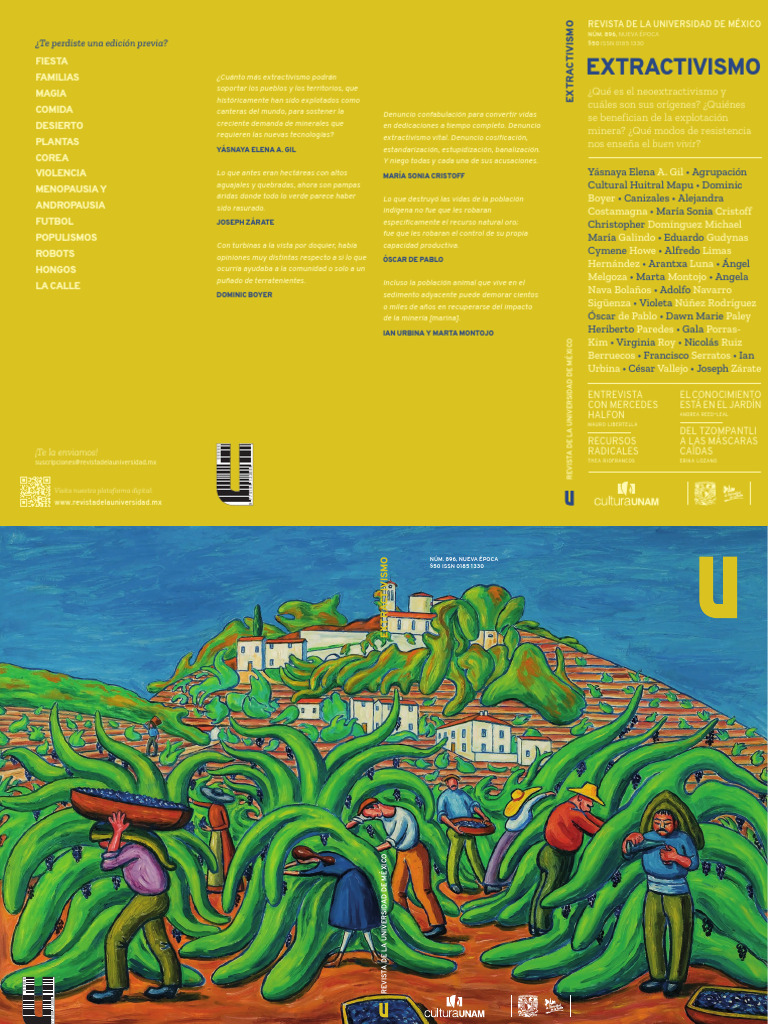 Extractivismo-Revista UNAM Mayo 2023 | PDF | America latina | México