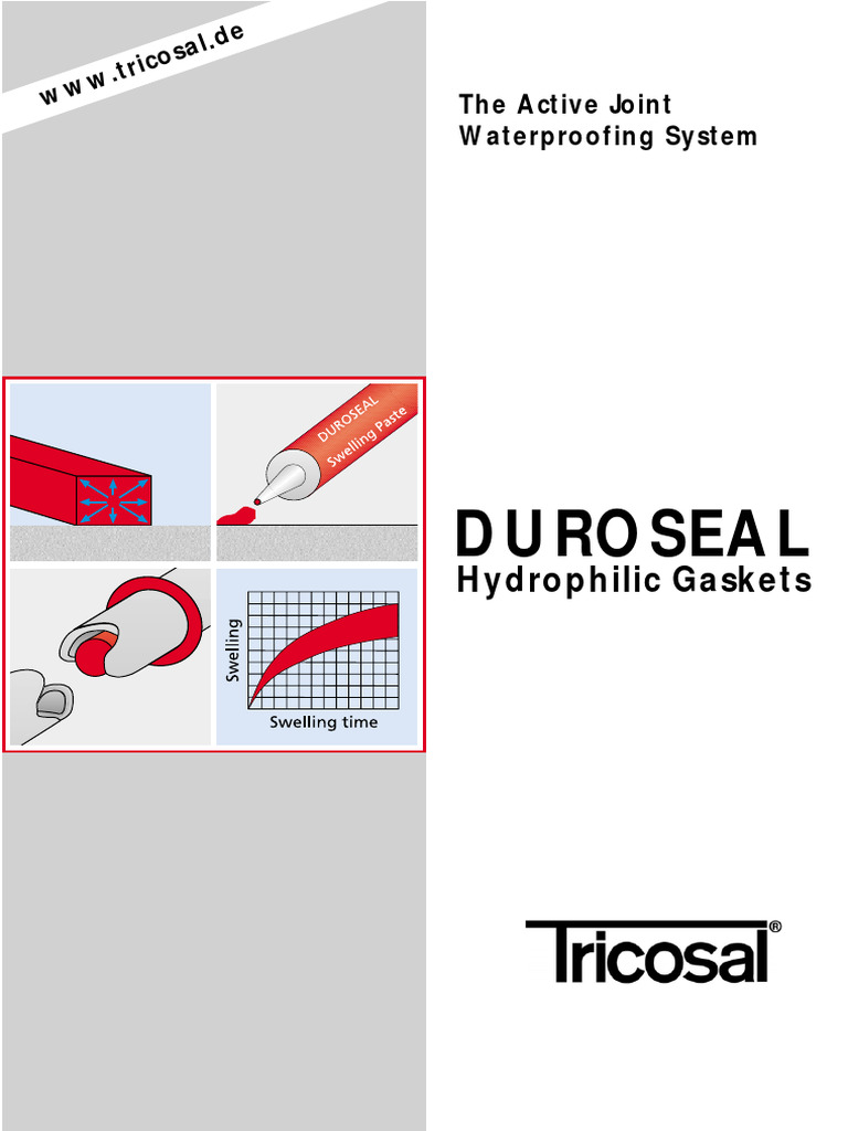 Duroseal | PDF | Concrete | Adhesive