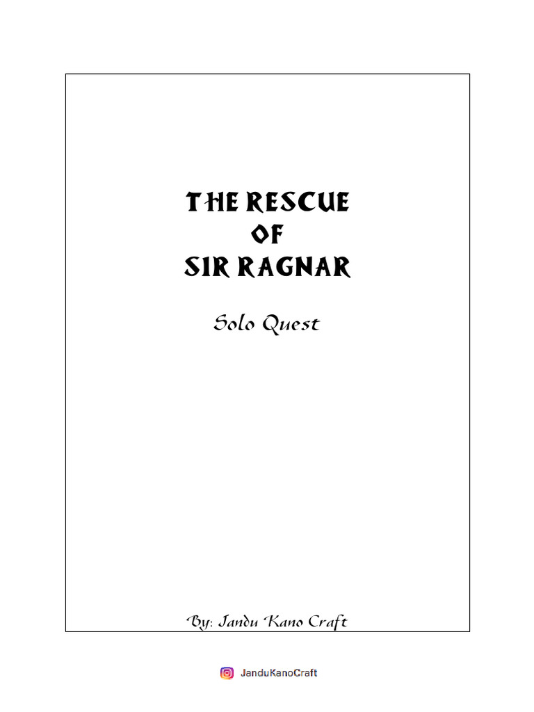The Rescue of Sir Ragnar Solo 3 | PDF | Law