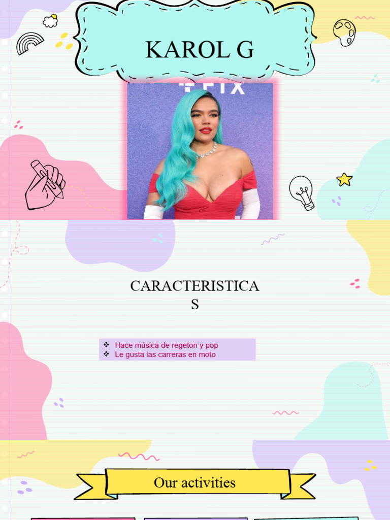 Karol G Presentacion | PDF