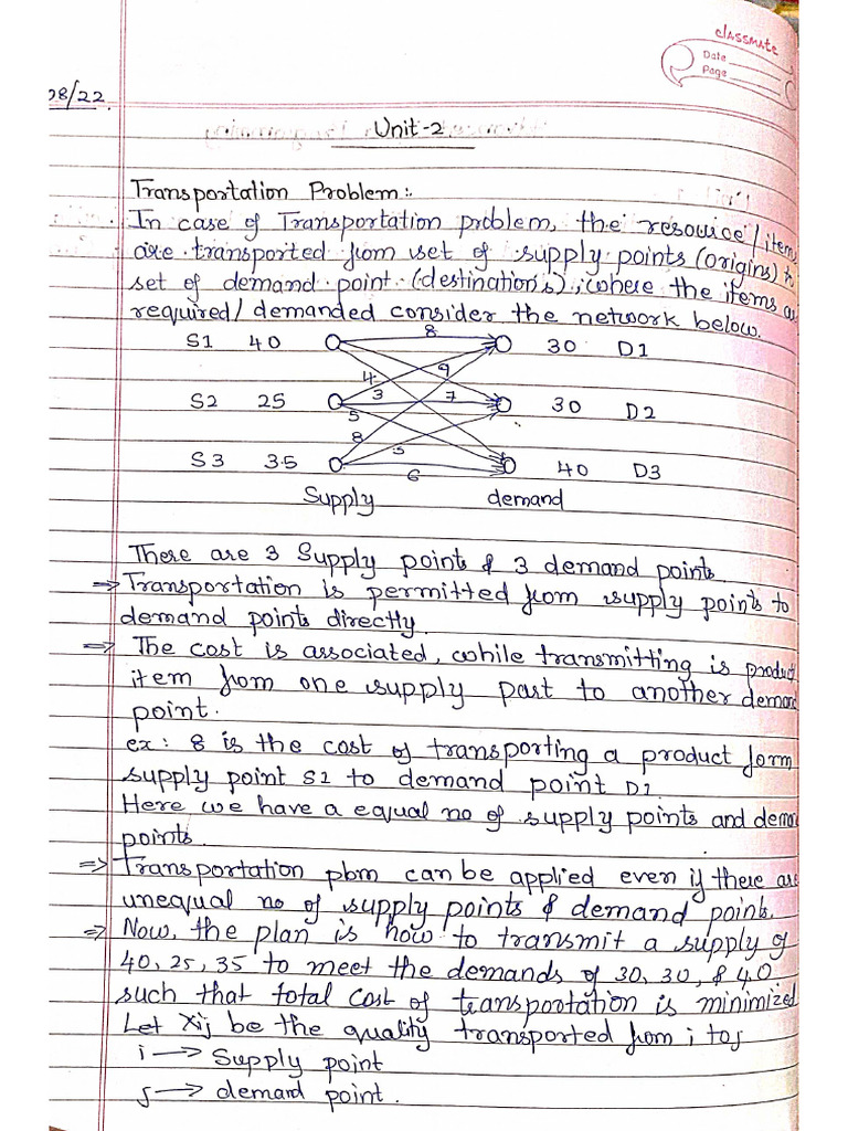 Optimization Notes Pdf