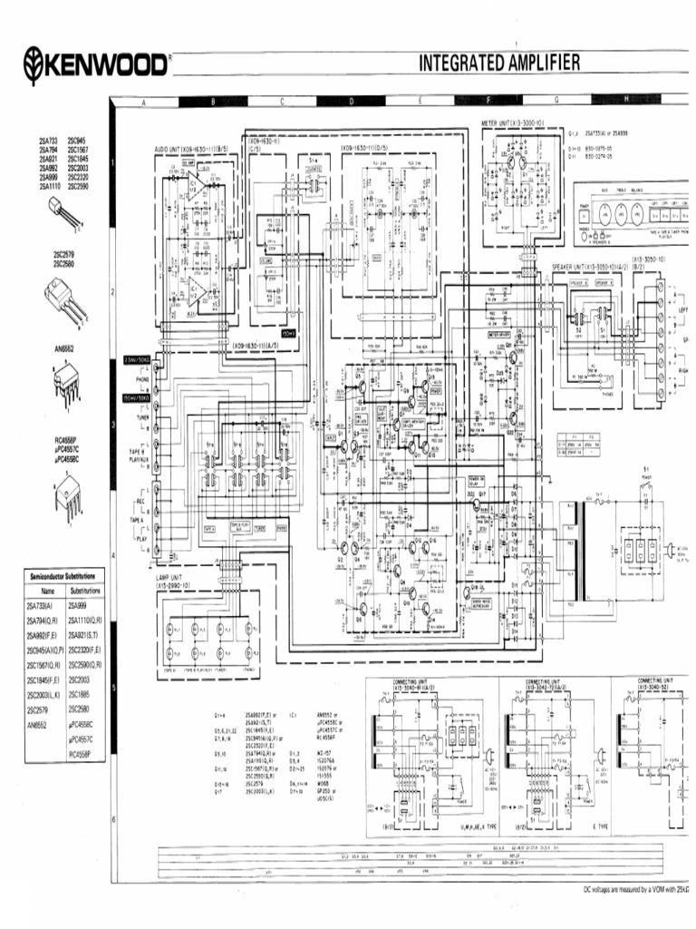 Hfe Kenwood Ka-50 Schematic | PDF