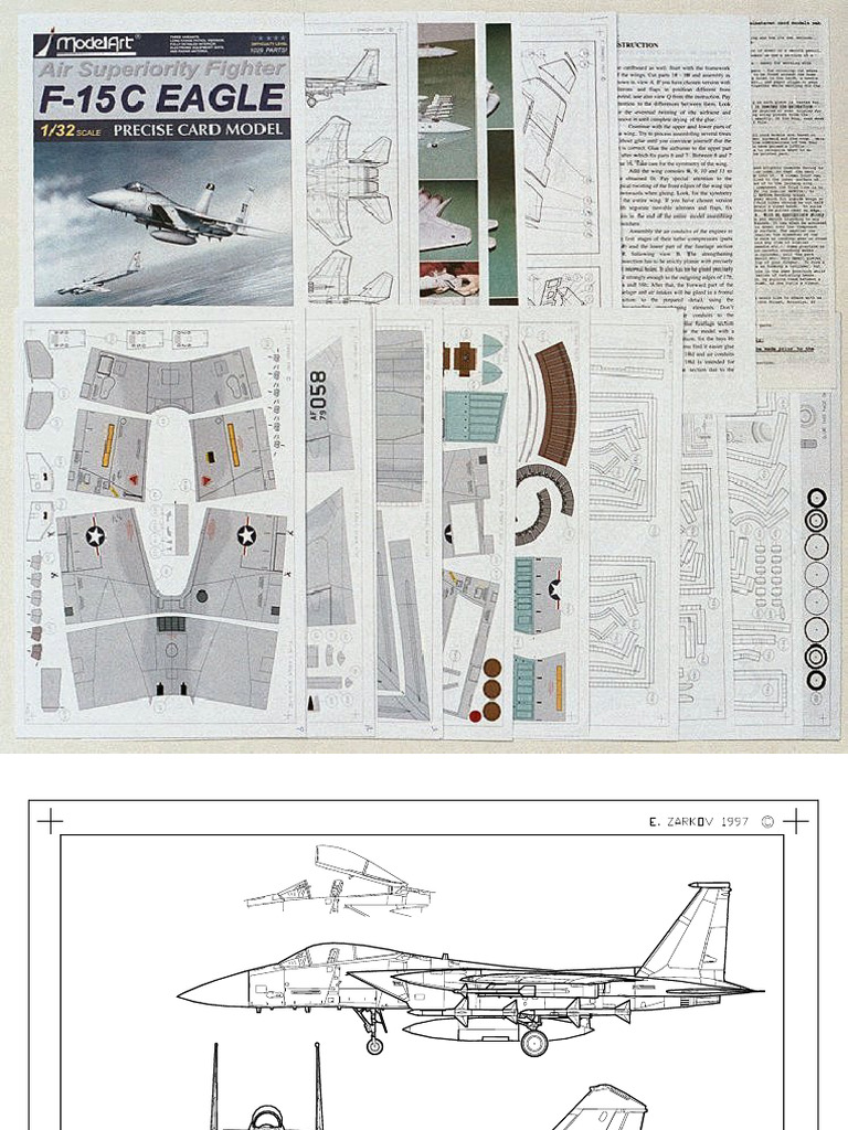 1997 F15 C Eagle | PDF | Mc Donnell Douglas F 15 Eagle | Fighter Aircraft