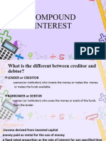Solved Problems in Compound Interest | PDF | Interest | Compound Interest