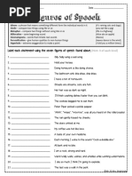 Figurative Language Practice Worksheet | PDF | Rhetorical Techniques ...