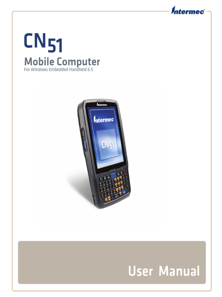 Intermec cn51 Windows Embedded Handheld 6 5 Users Manual 775642 | PDF ...