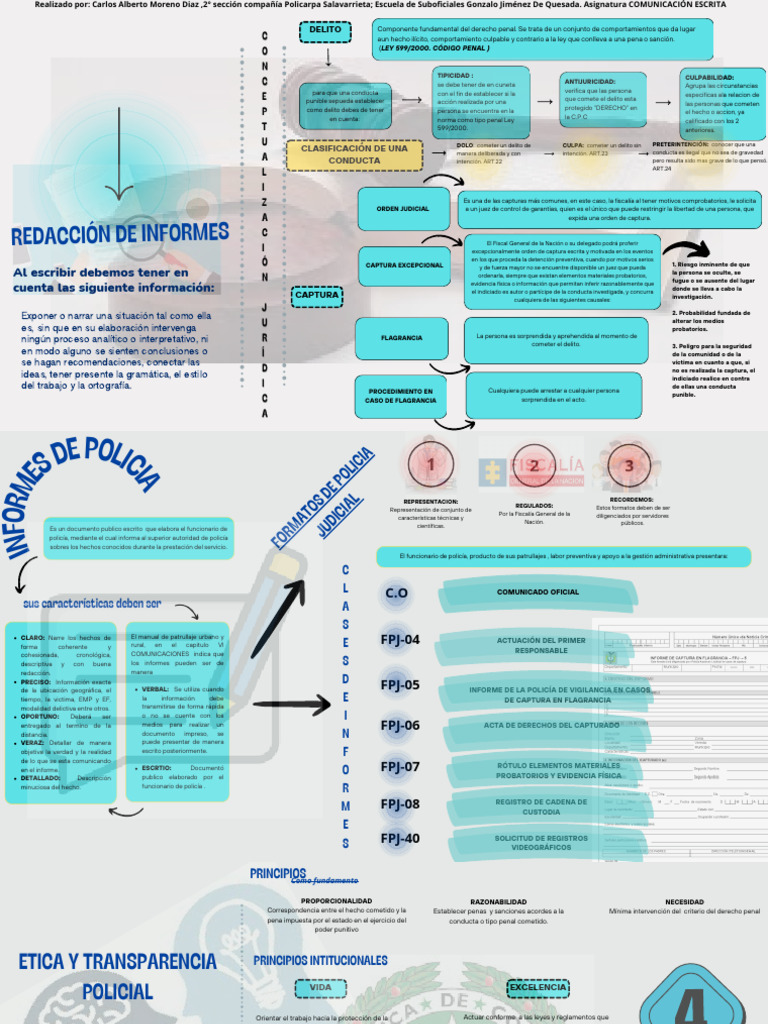 Procedimiento Penal y Captura en Flagrancia | PDF | Derecho penal | Policía