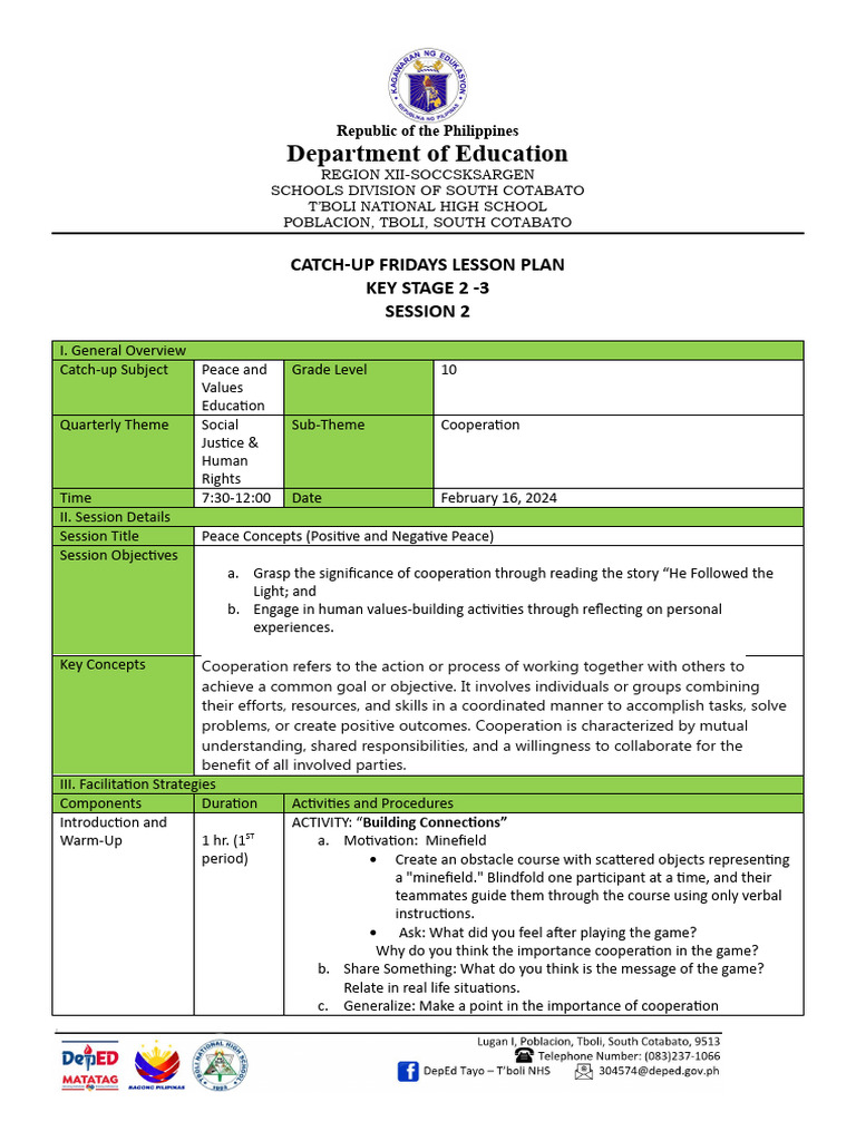 g10 Cuf Session 2 LP Ks 2 3 | PDF