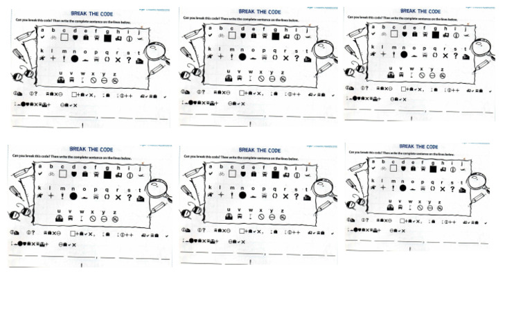 Break The Code | PDF