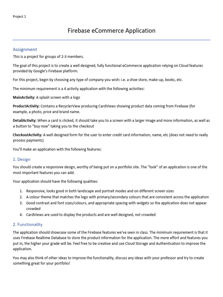 Project 1 | Download Free PDF | Cloud Computing | Application Software