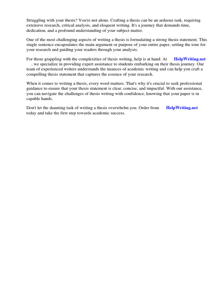 The Stolen Party Thesis Statement | PDF