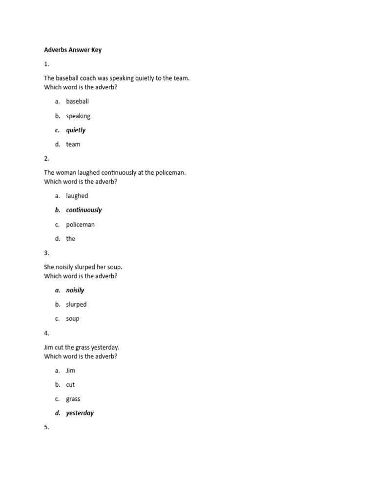 english Answer Key | PDF | Poetry | Pronoun