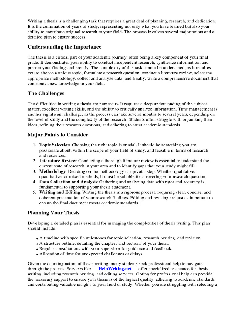 Thesis Major Points and Plan | PDF | Social Media | Popular Culture & Media Studies