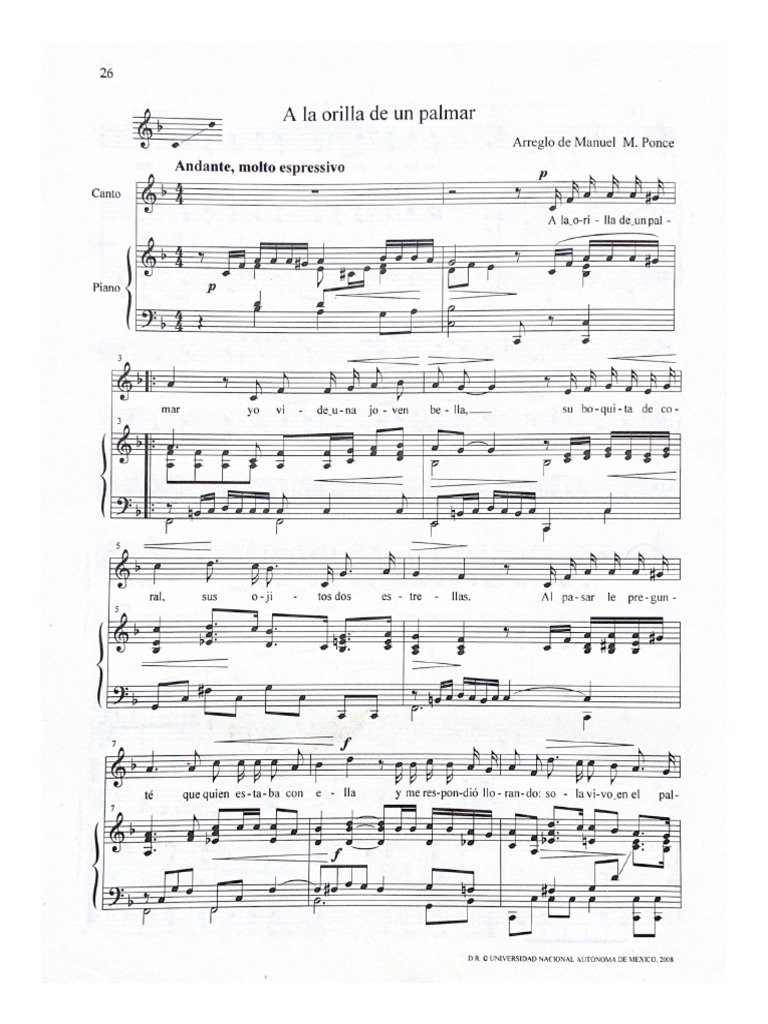 A La Orilla de Un Palmar | PDF