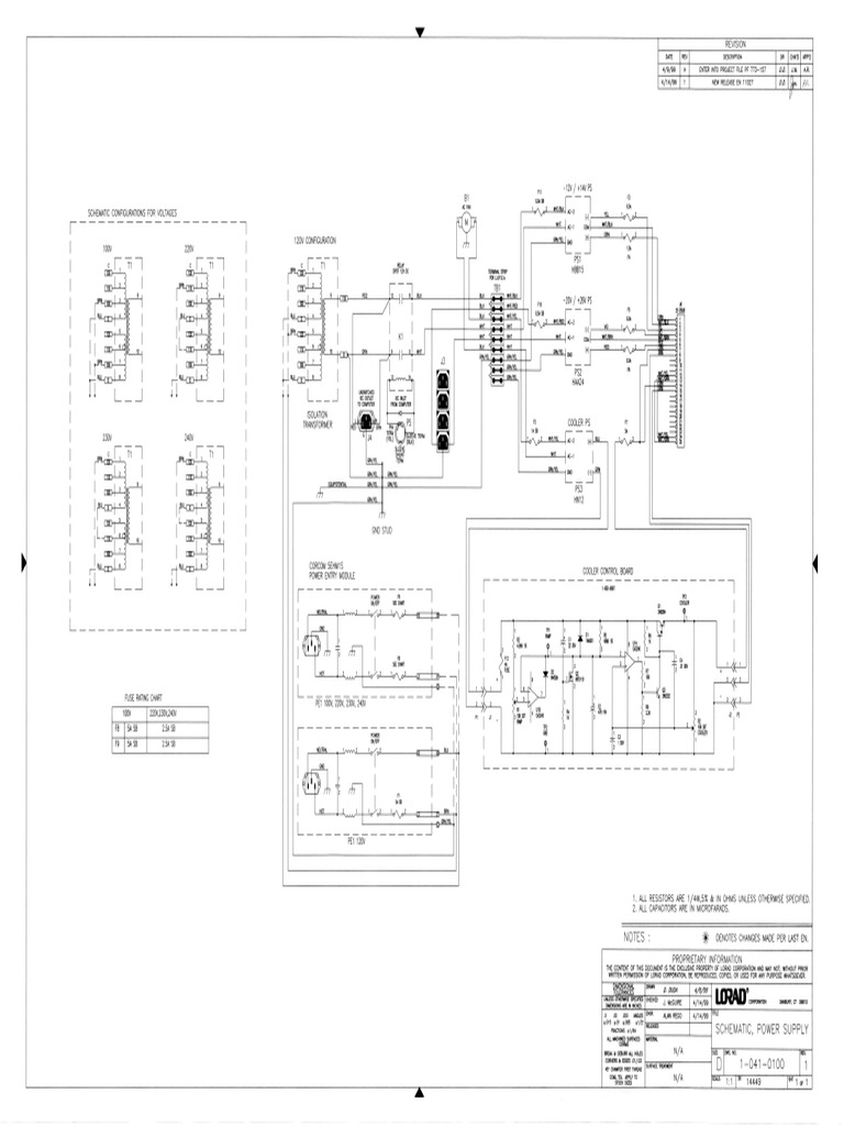 DSM Powersupply Schematic | PDF