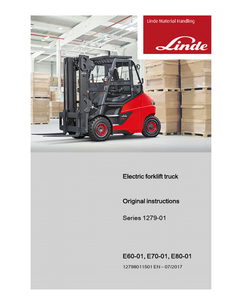 1279 Operator Manual 12798011501EN07-2017 | PDF | Truck | Brake