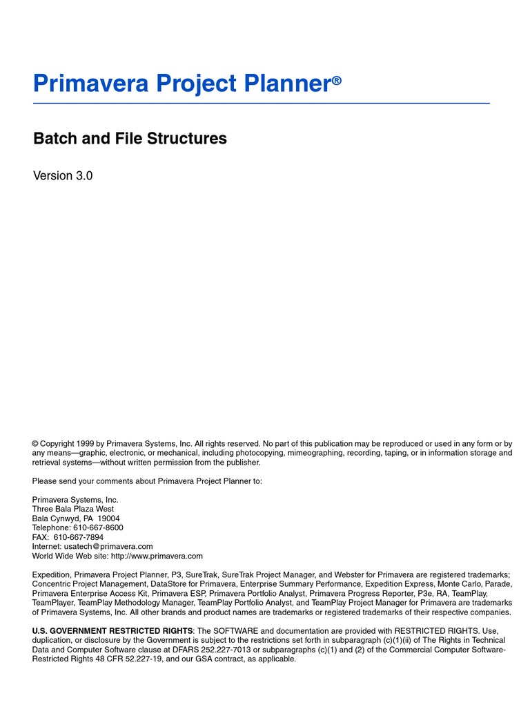 Batch and File Structures | PDF