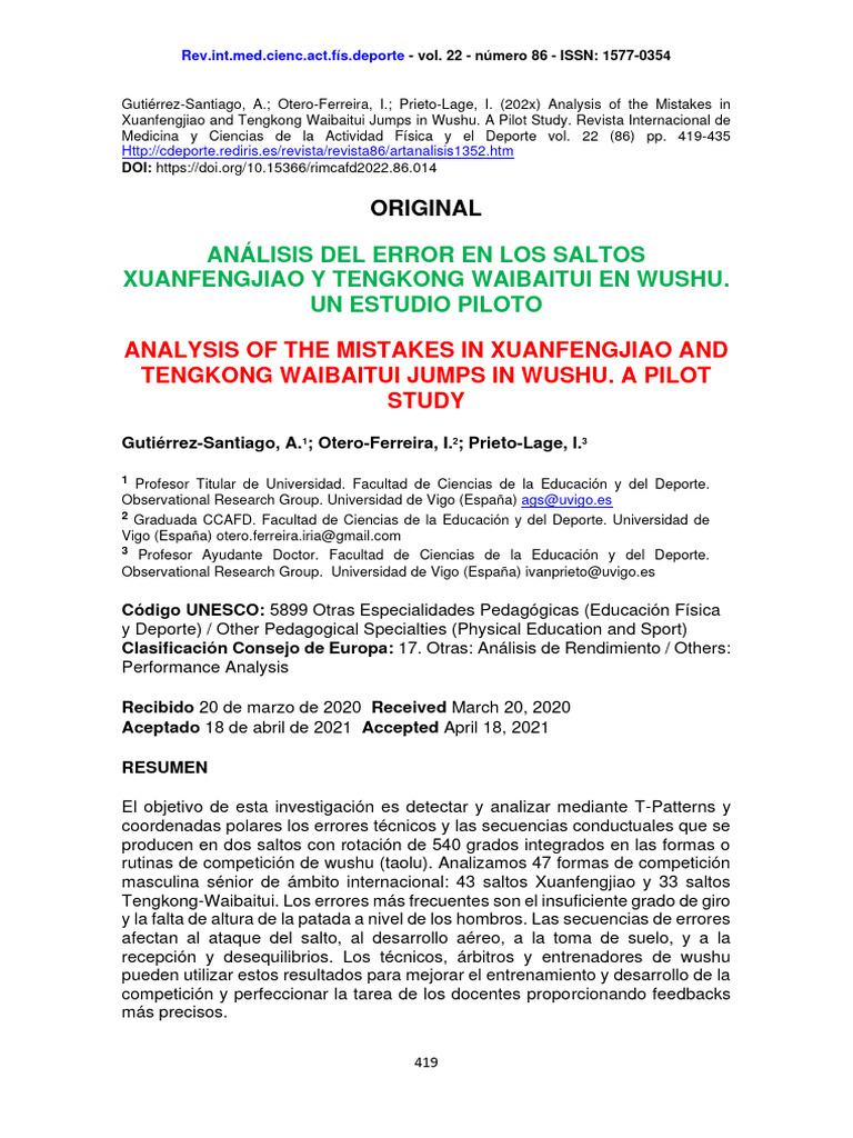 Artanalisis 1352 | PDF | Cuestionario | Rodilla