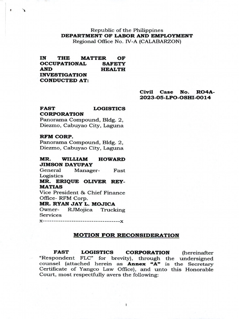Dole - Fast MR2.22 | PDF