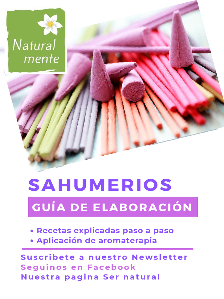 Elaboración de Sahumerios | PDF | Incienso | Perfume