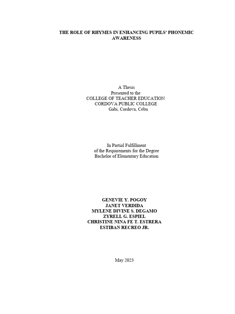 Group 2 Final Na This | PDF | Phoneme | Syllable